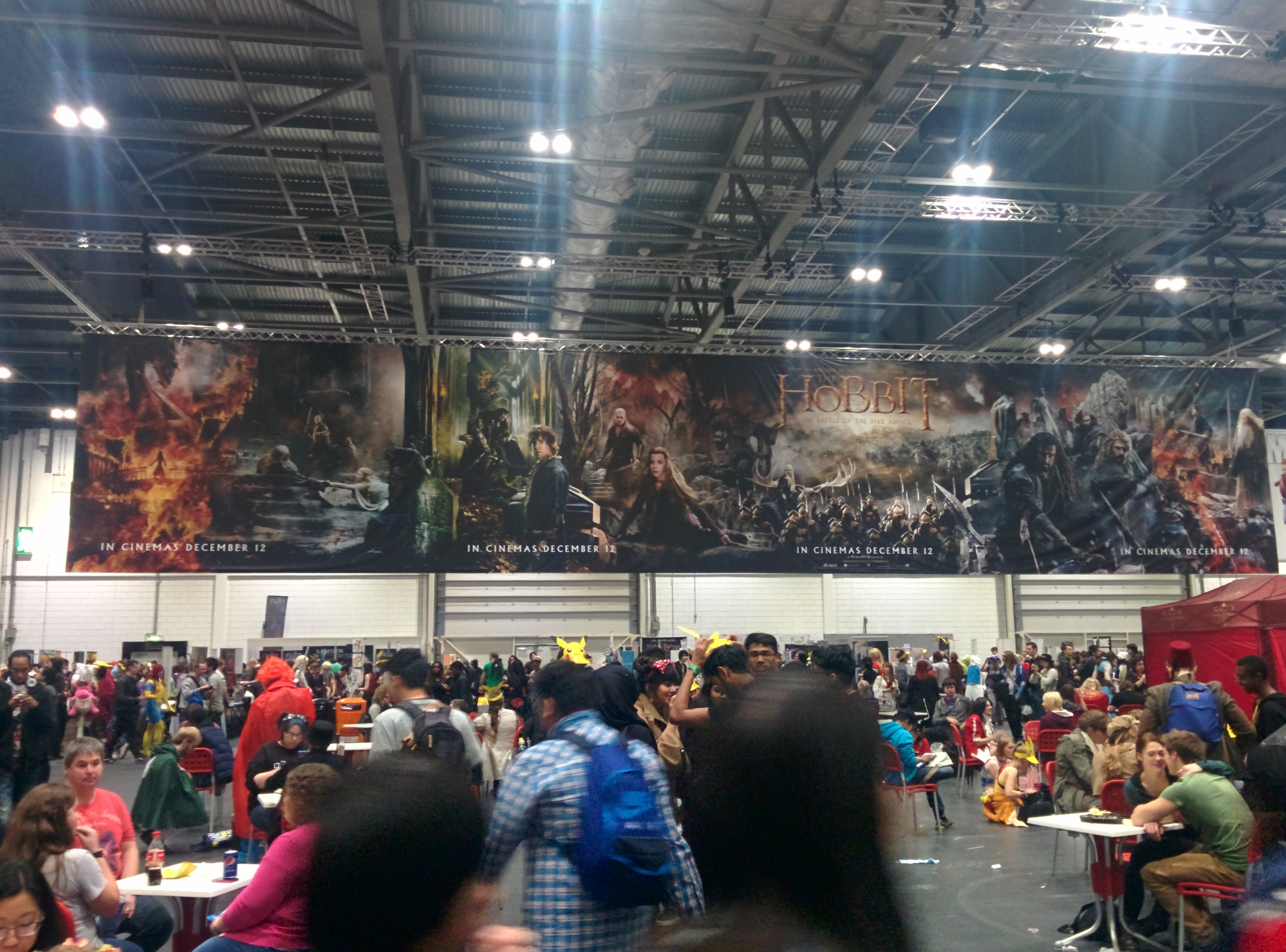 Poster that was hanging up at London Comic con. | Scrolller