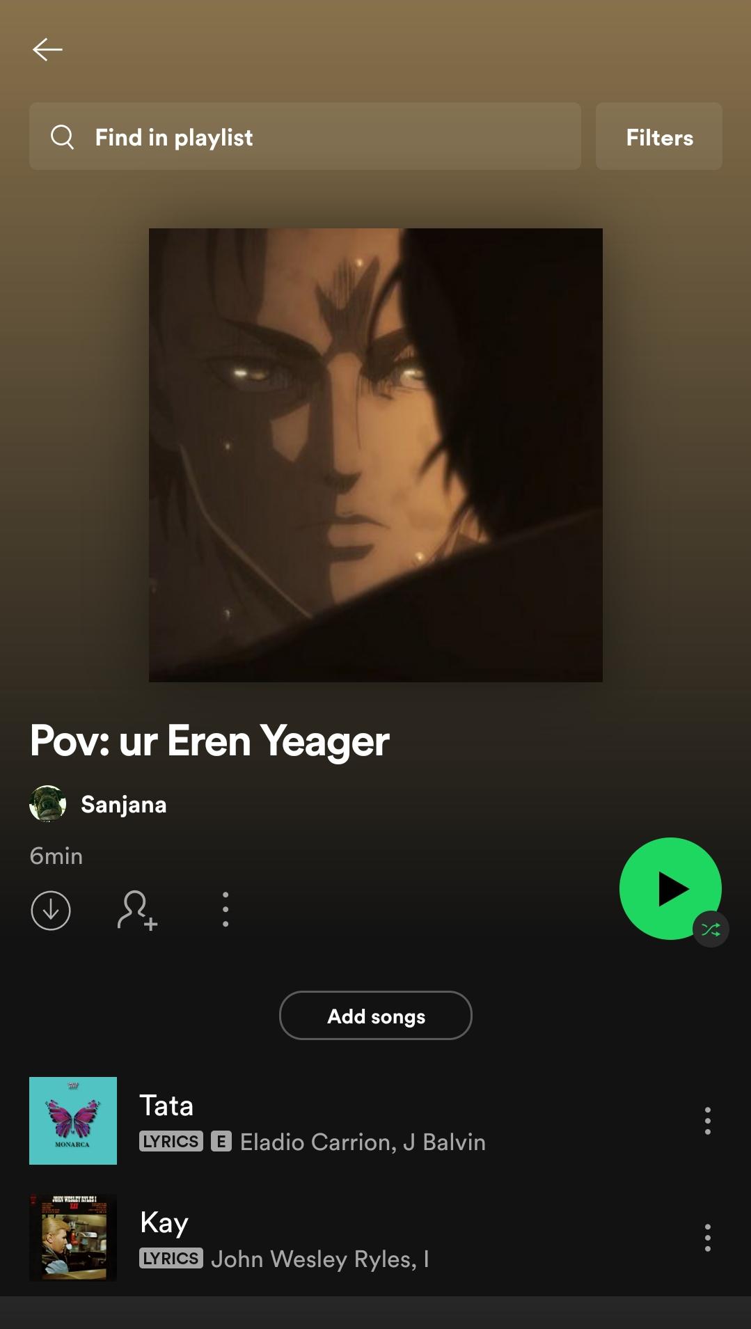 Pov: ur Eren Yeager | Scrolller