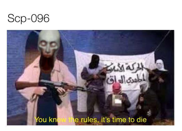 POV you just caught a glimpse of Scp-096 | Scrolller