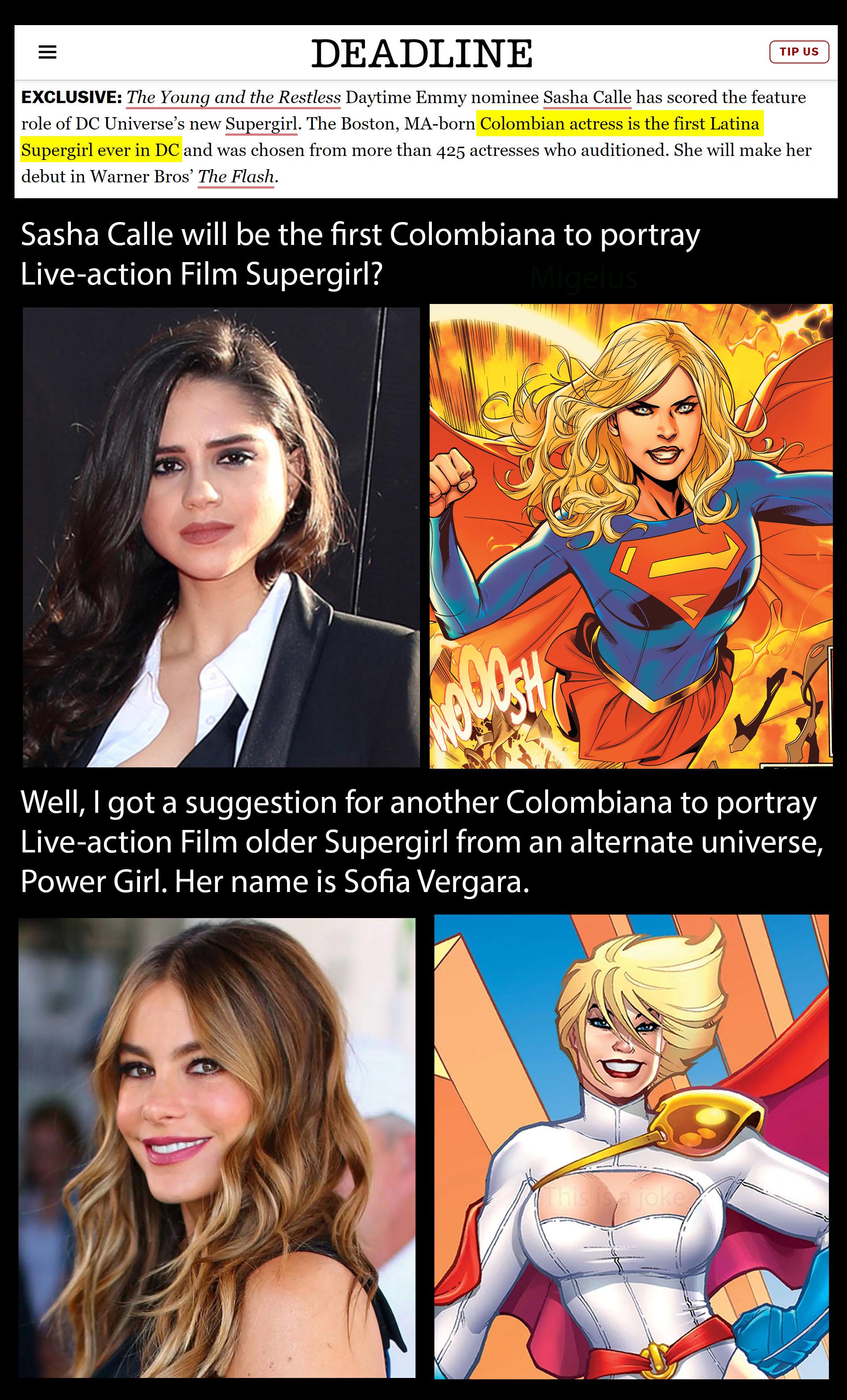 Power Girl casting | Scrolller