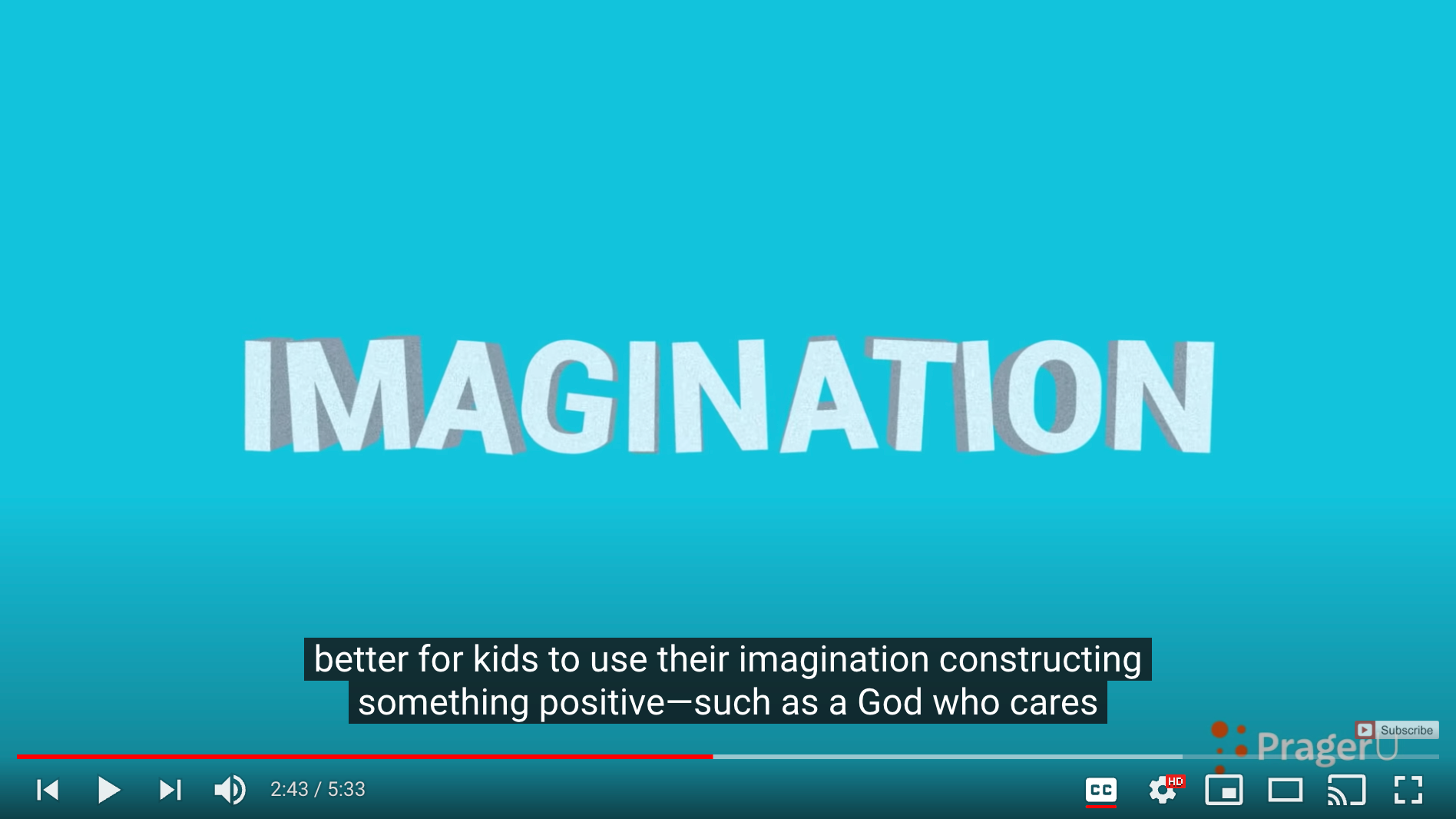 PragerU admits God is imaginary | Scrolller