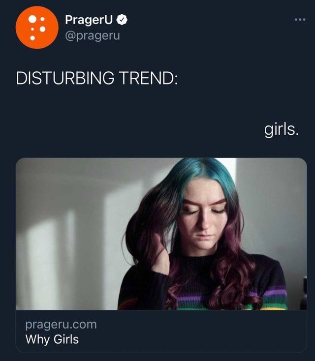 PragerU finally gets down to the real hard-hitting question | Scrolller