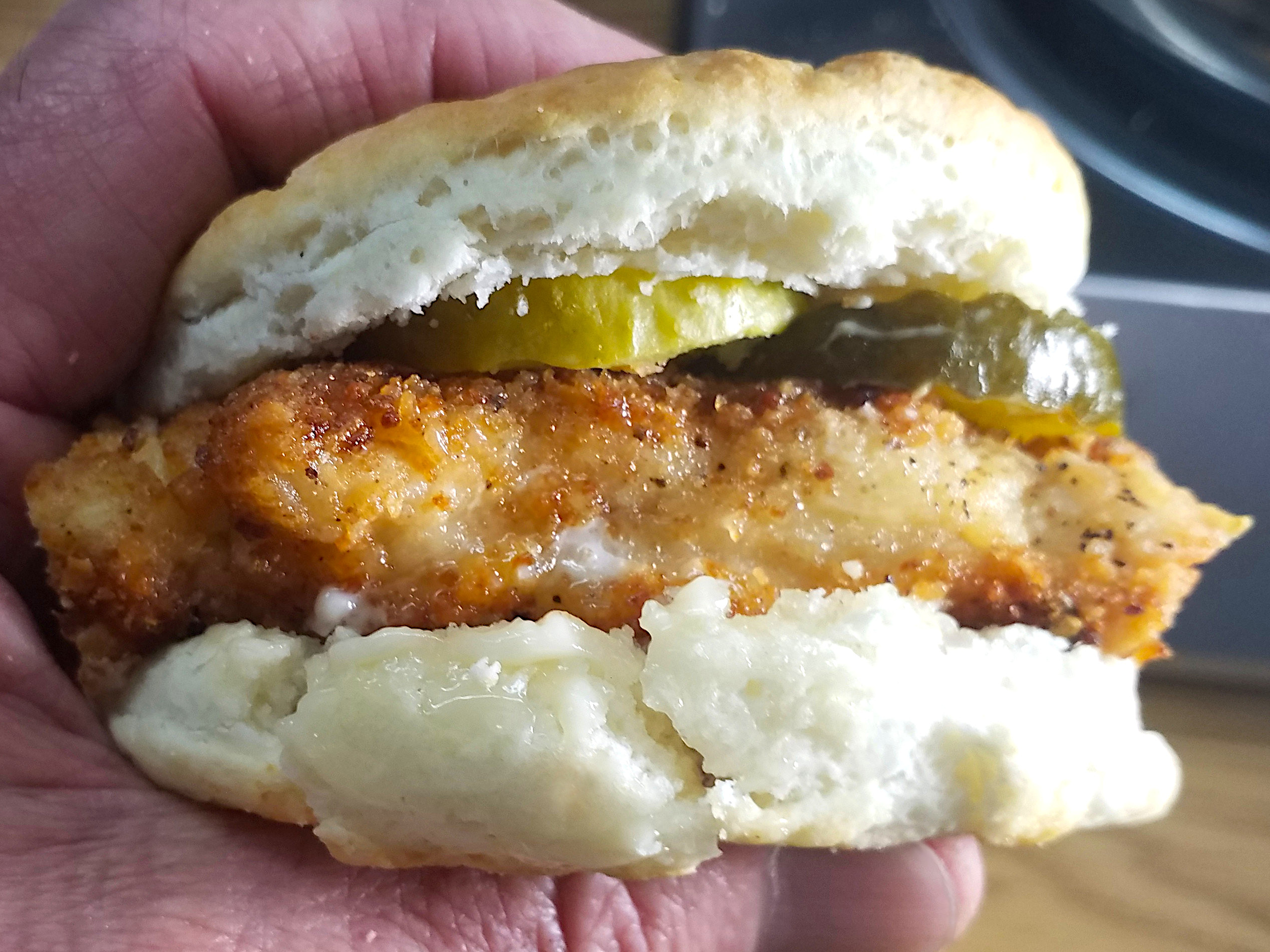 Pretty sure we invented the chicken biscuit :) | Scrolller