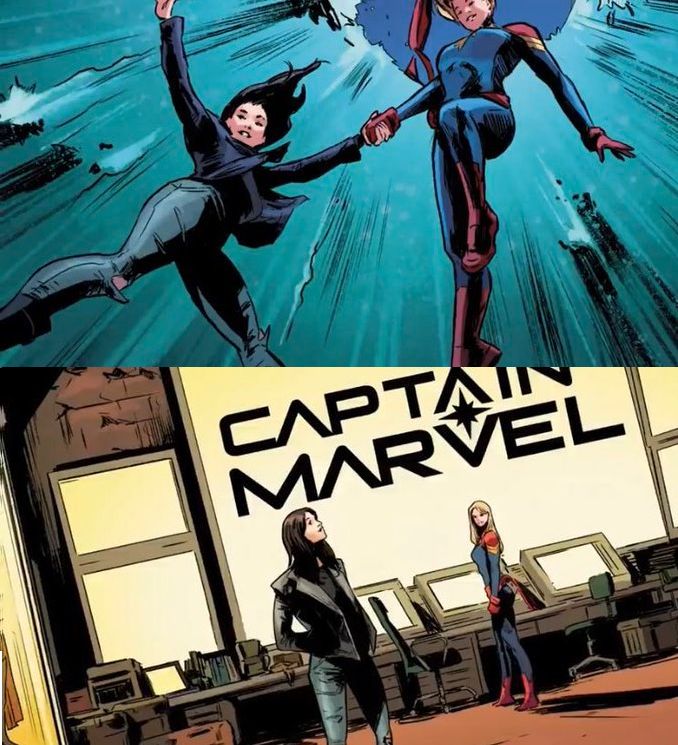 Preview from Incoming #1, now it's time for Jessica Jones to visit Carol's secret base. | Scrolller