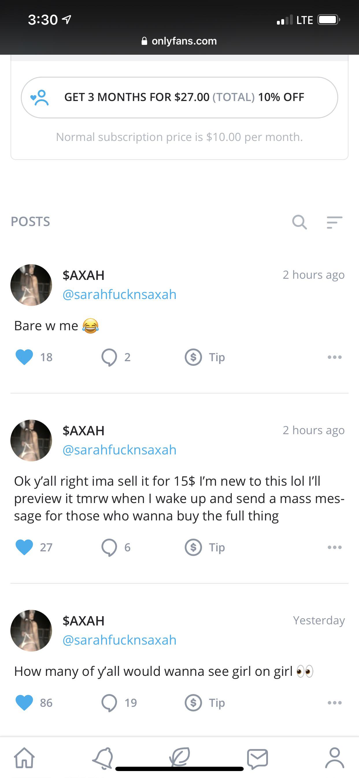 Price changed, let’s see what happens in the morning and if she actually posts a preview lol ...