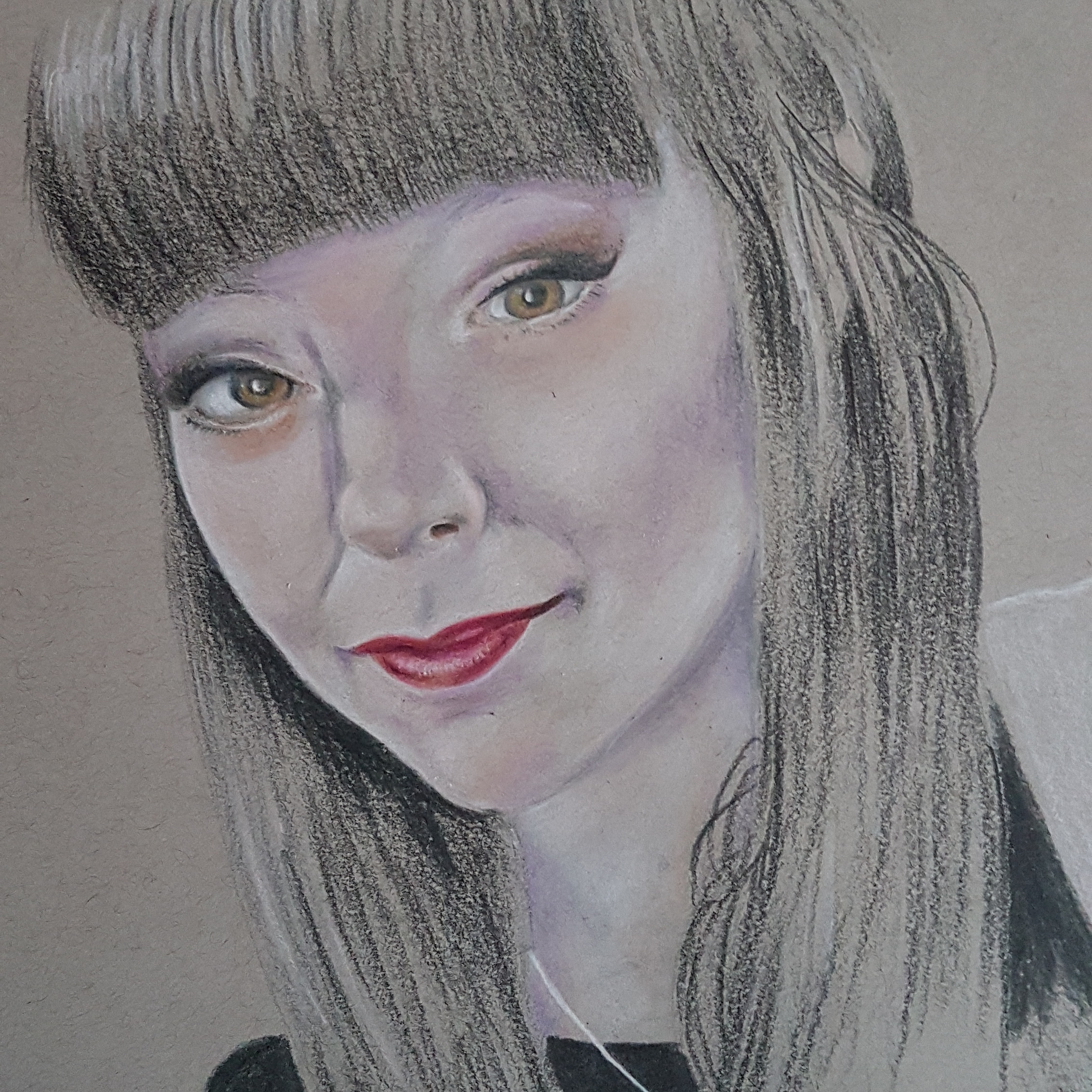 Prismacolor pencil portrait. | Scrolller