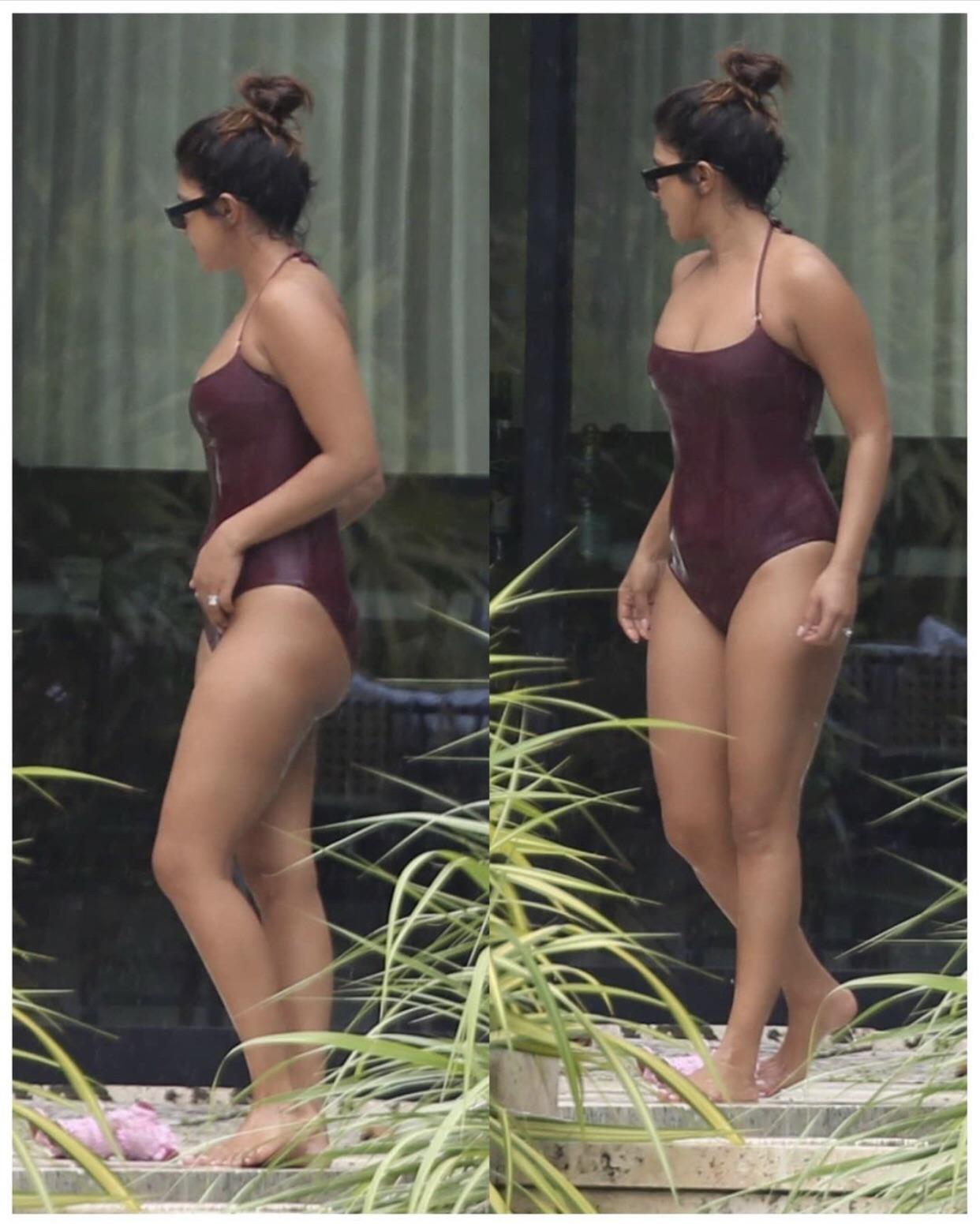 Priyanka showcasing her piggy chops | Scrolller