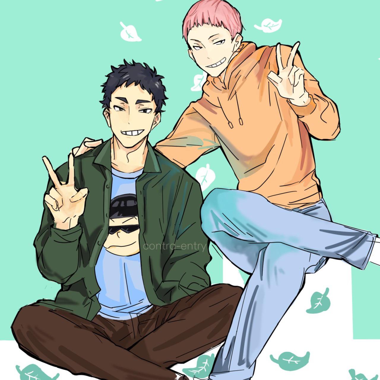 Probably my favorite ship [Haikyuu!!] | Scrolller