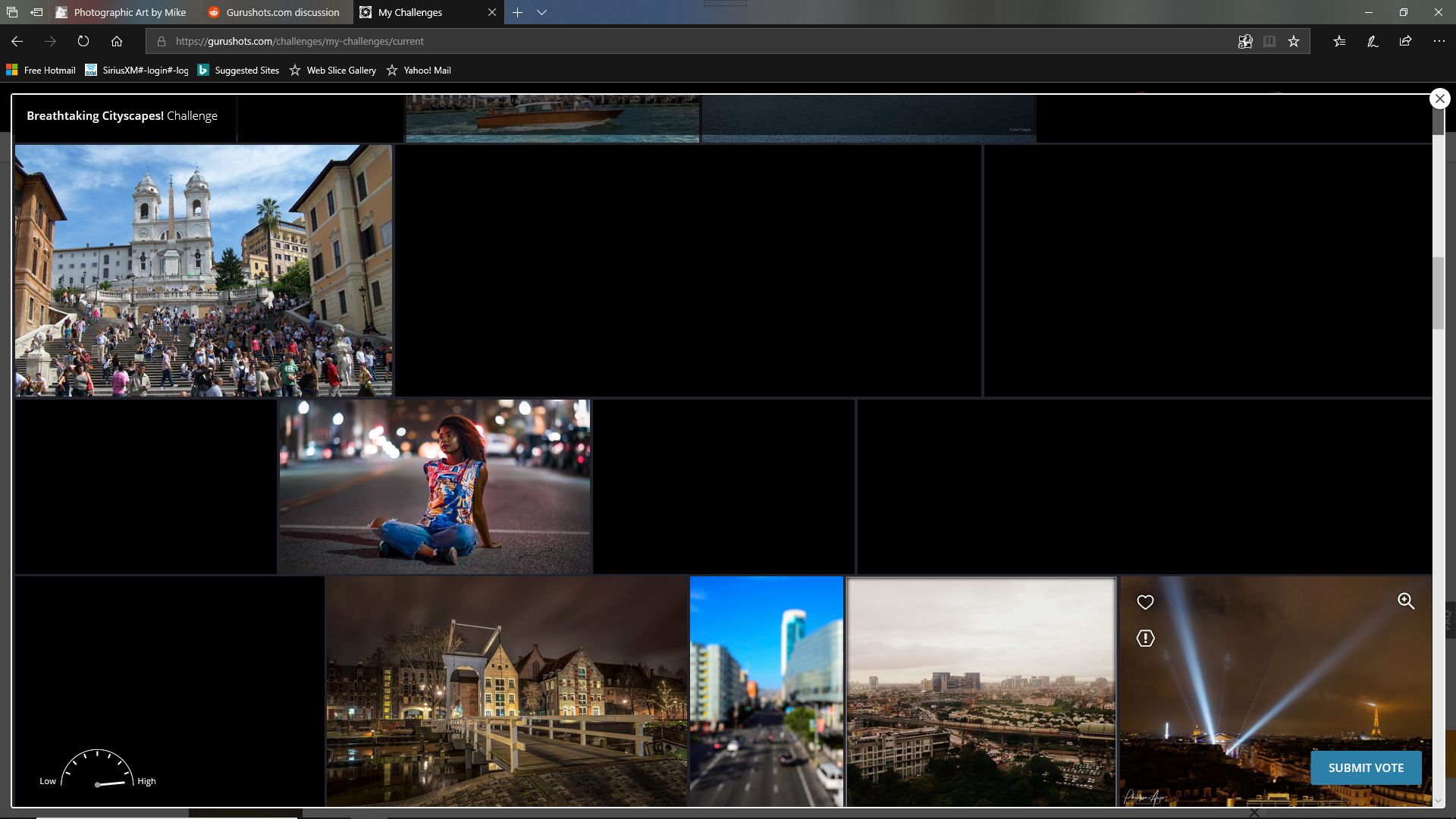 Problems with GuruShots voting image display | Scrolller