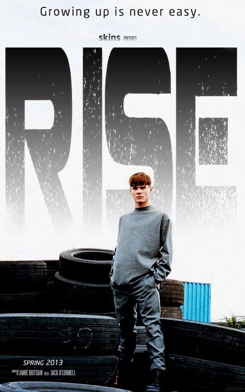Promotional poster for skins rise! | Scrolller