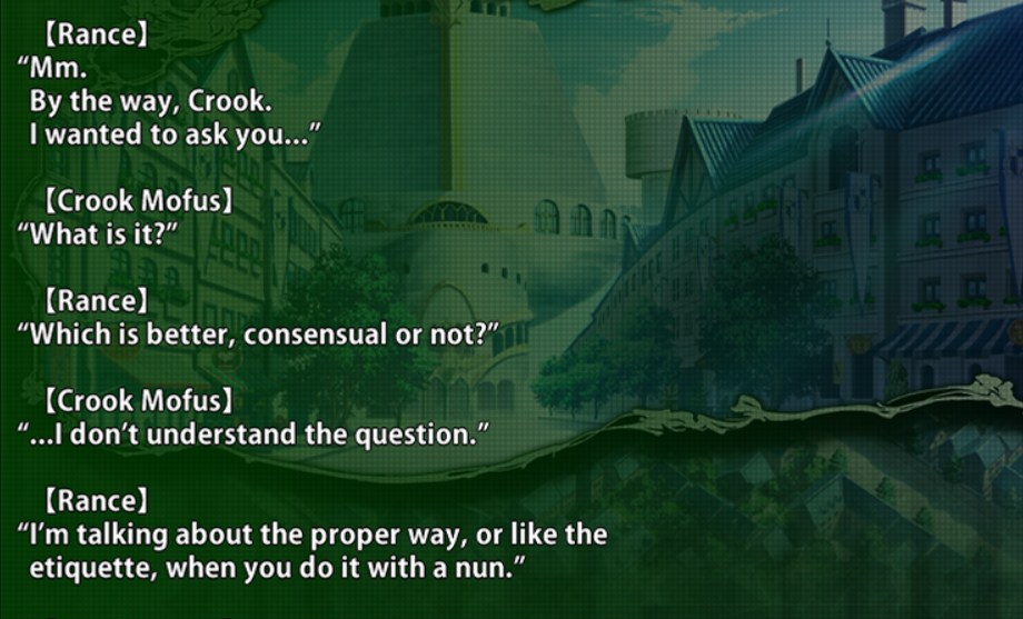 Proper Etiquette When Meeting a Nun |Rance Quest Magnum| | Scrolller