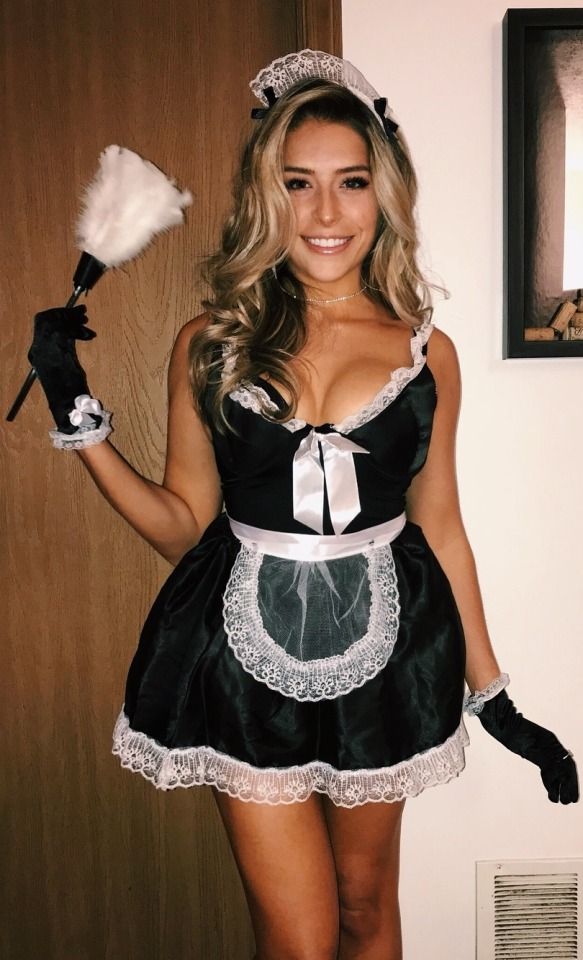 As a graduate of French Maid School she was so proud to recieve her first uniform she'd be ...