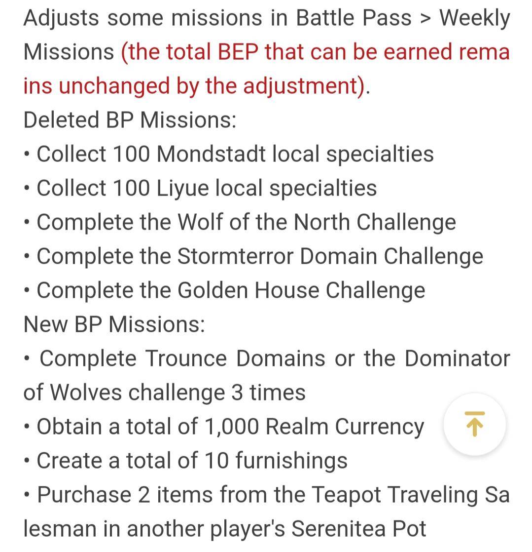 PSA: Some of the Battle Pass Weekly Missions will be updated/changed starting in v1.5: | Scrolller