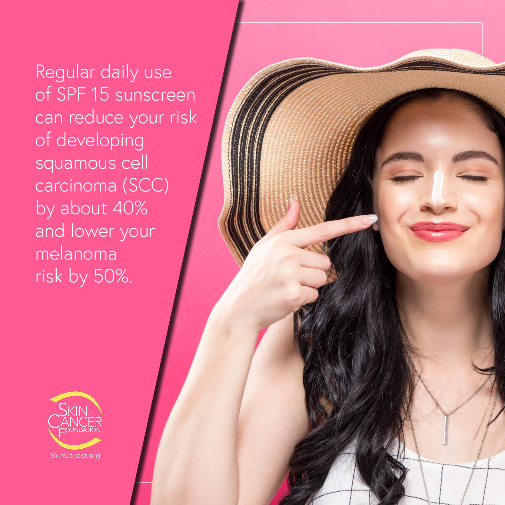 PSA: Using sun protection consistently from an early age is the strongest defense against ...