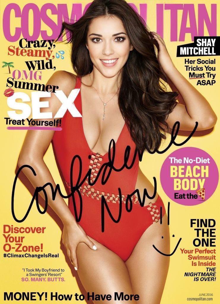 Psyched to be on the cover of Cosmo ️💕 ️ | Scrolller