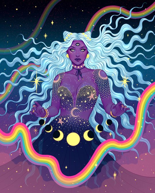 Psychedelic Goddess! | Scrolller