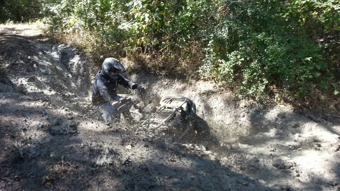 Pulled a wheelie out of this mud pit! | Scrolller