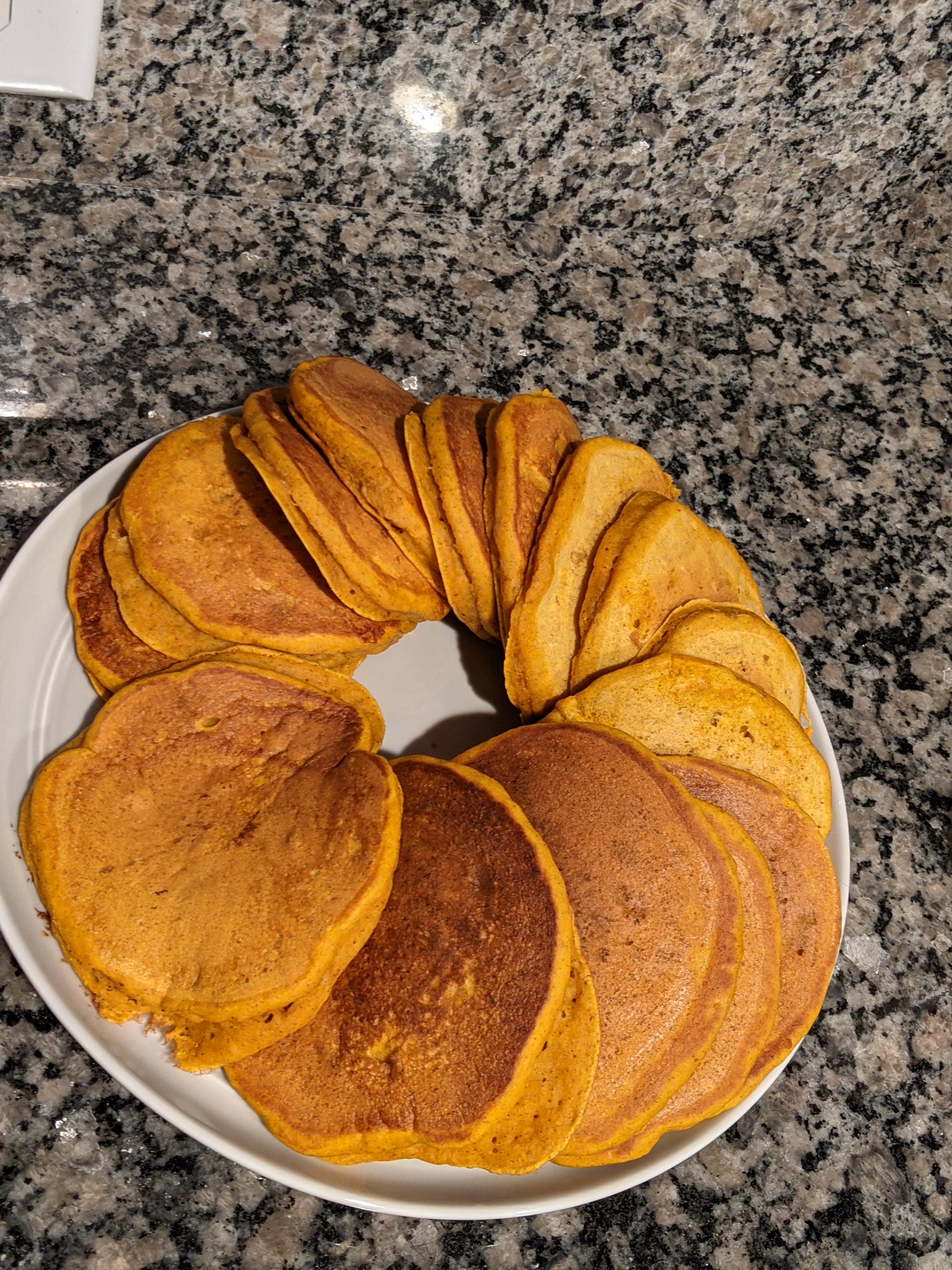 Pumpkin pancakes! | Scrolller