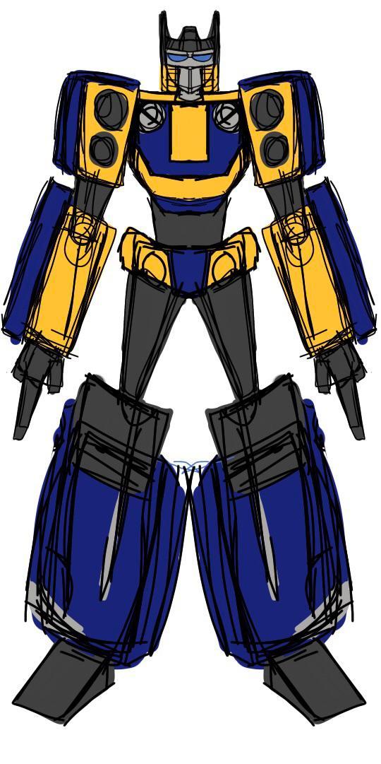 Punch colored rough sketch | Scrolller