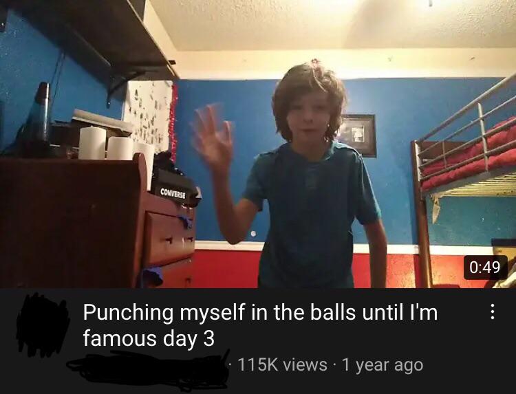 Punching my balls | Scrolller