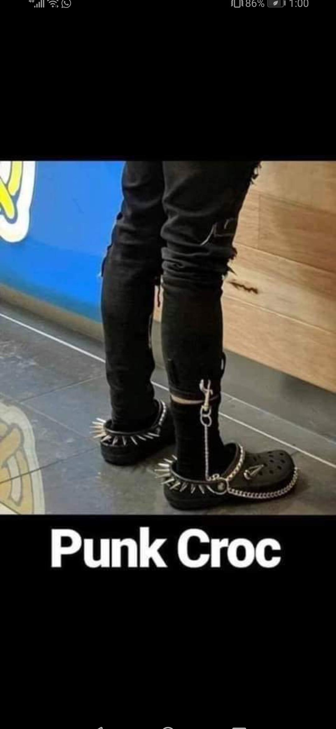 Punk Croc | Scrolller