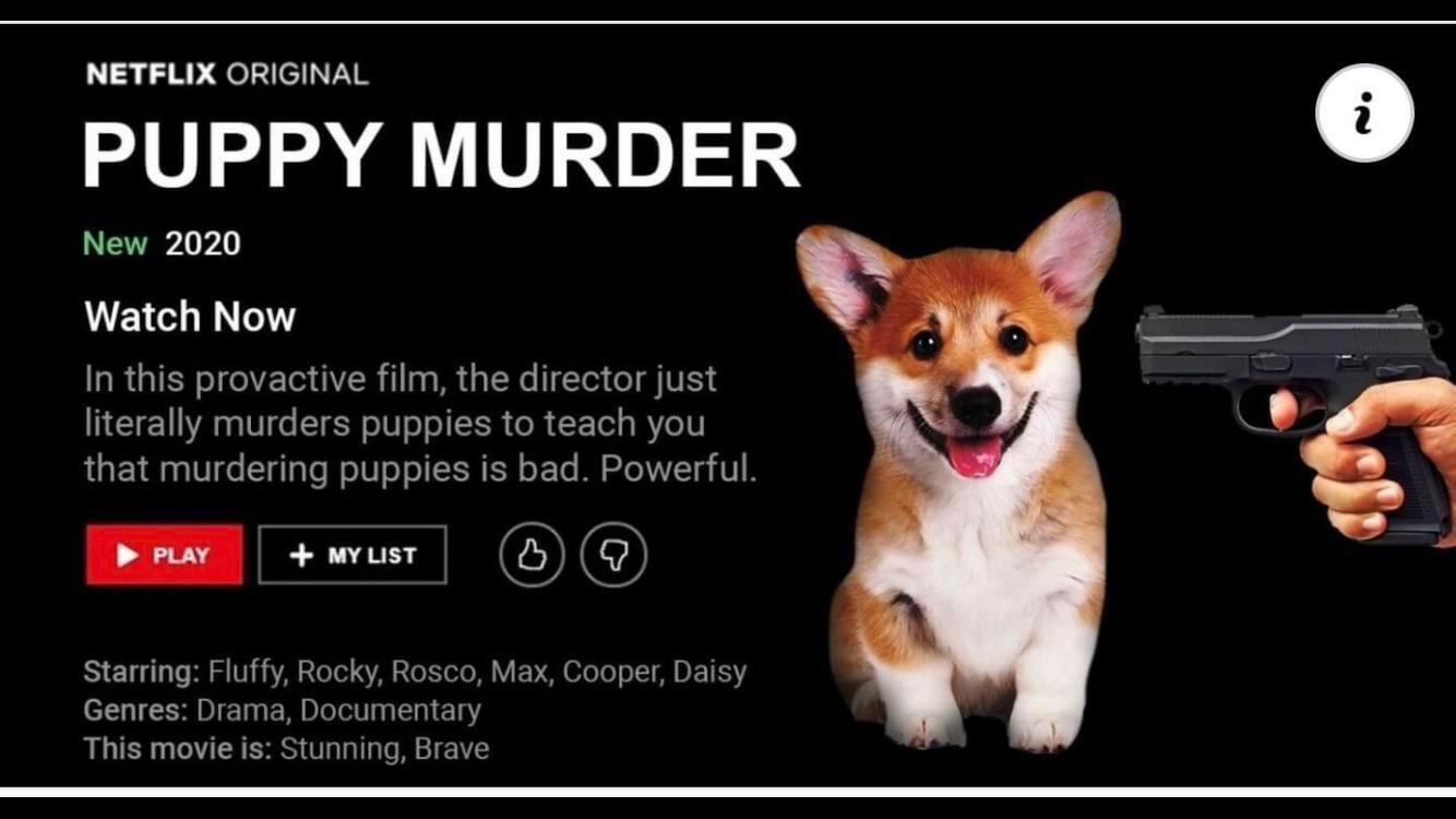 Puppy murder. | Scrolller