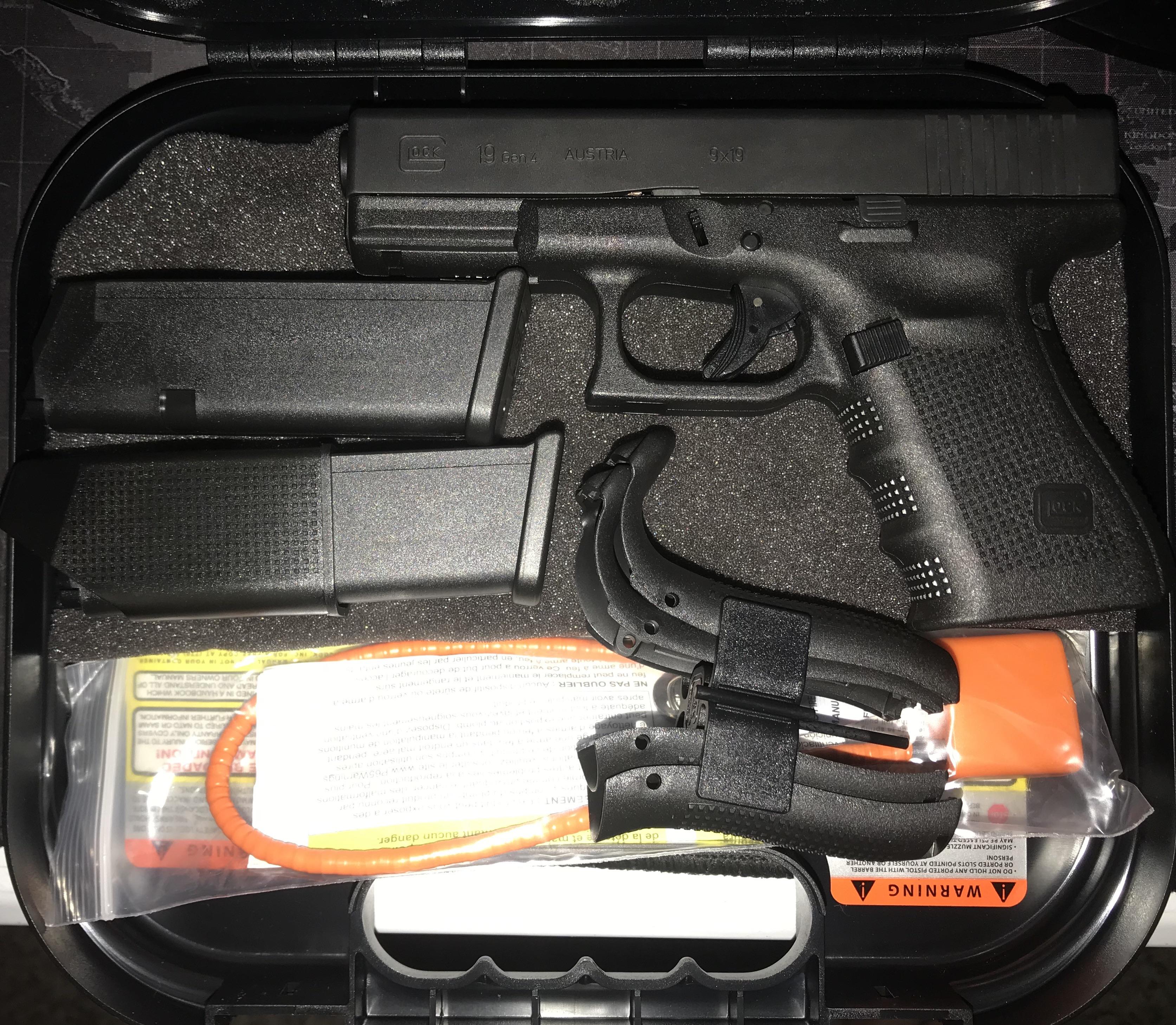 Purchased my first Glock today. Gen4 Glock 19 | Scrolller