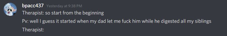 pv goes to therapy | Scrolller