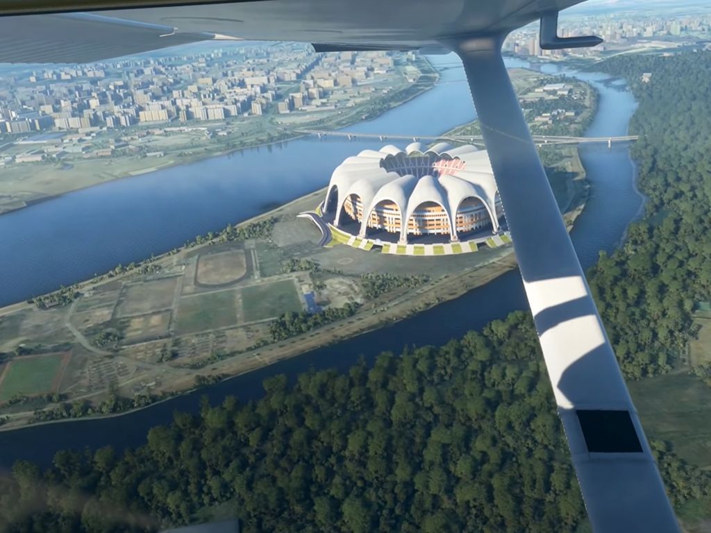 Pyongyang in Microsoft Flight Simulator 2020 | Scrolller