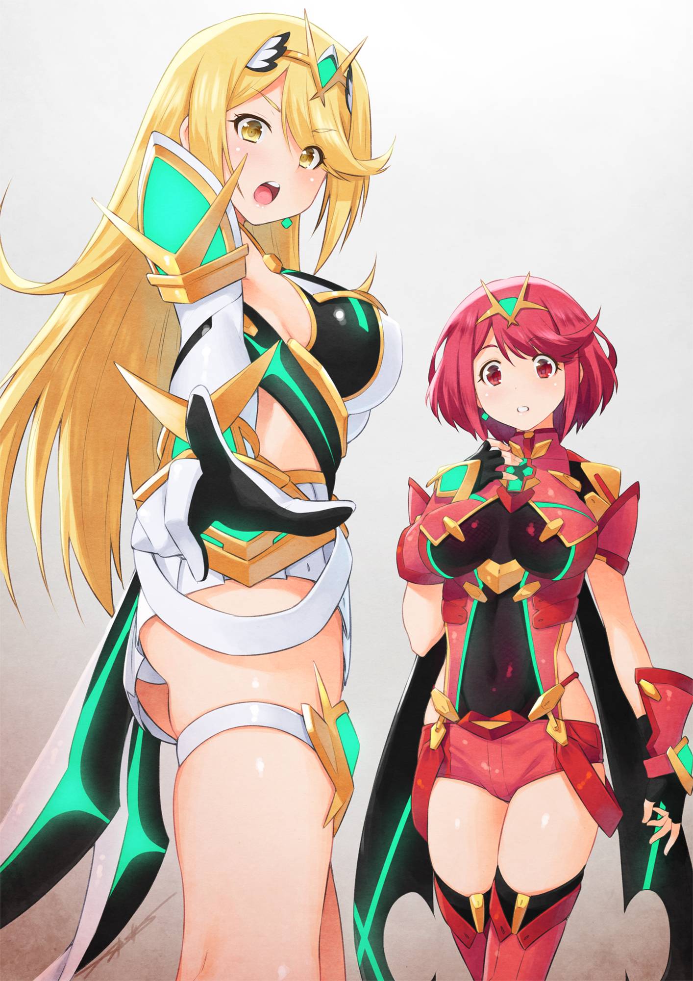 Mythra w/ Pyra | Scrolller