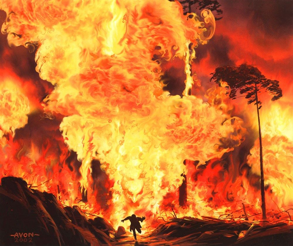 Pyroclasm by John Avon | Scrolller