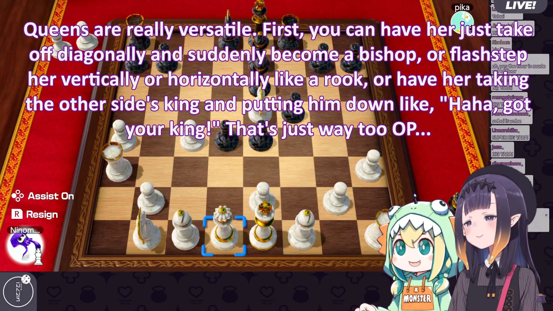 "Queens are really versatile." --Ninomae Ina'nis | Scrolller