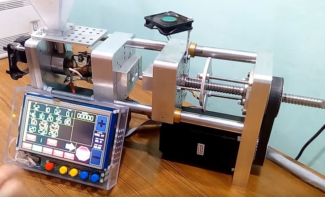 Question about how to recreate this Injection Molding Machine and the metal needed .. (Ameteur ...