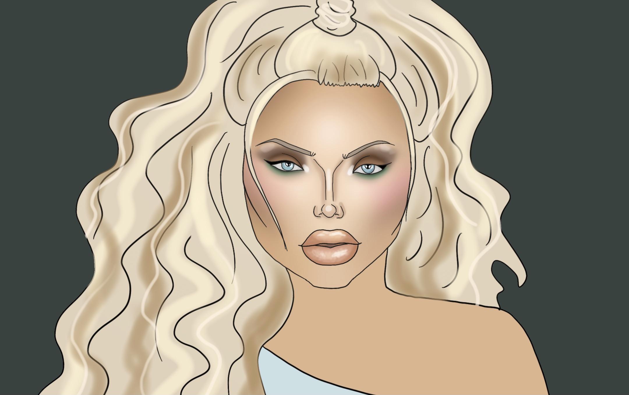 Quick illustration I made of Trisha as a time-lapse for my recent commentary video | Scrolller