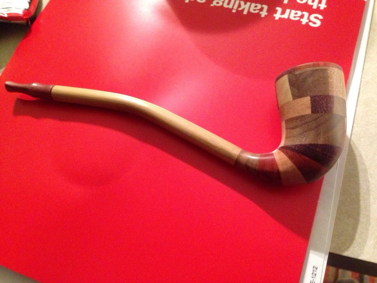 Quick picture of my newest pipe. Will upload more later. | Scrolller