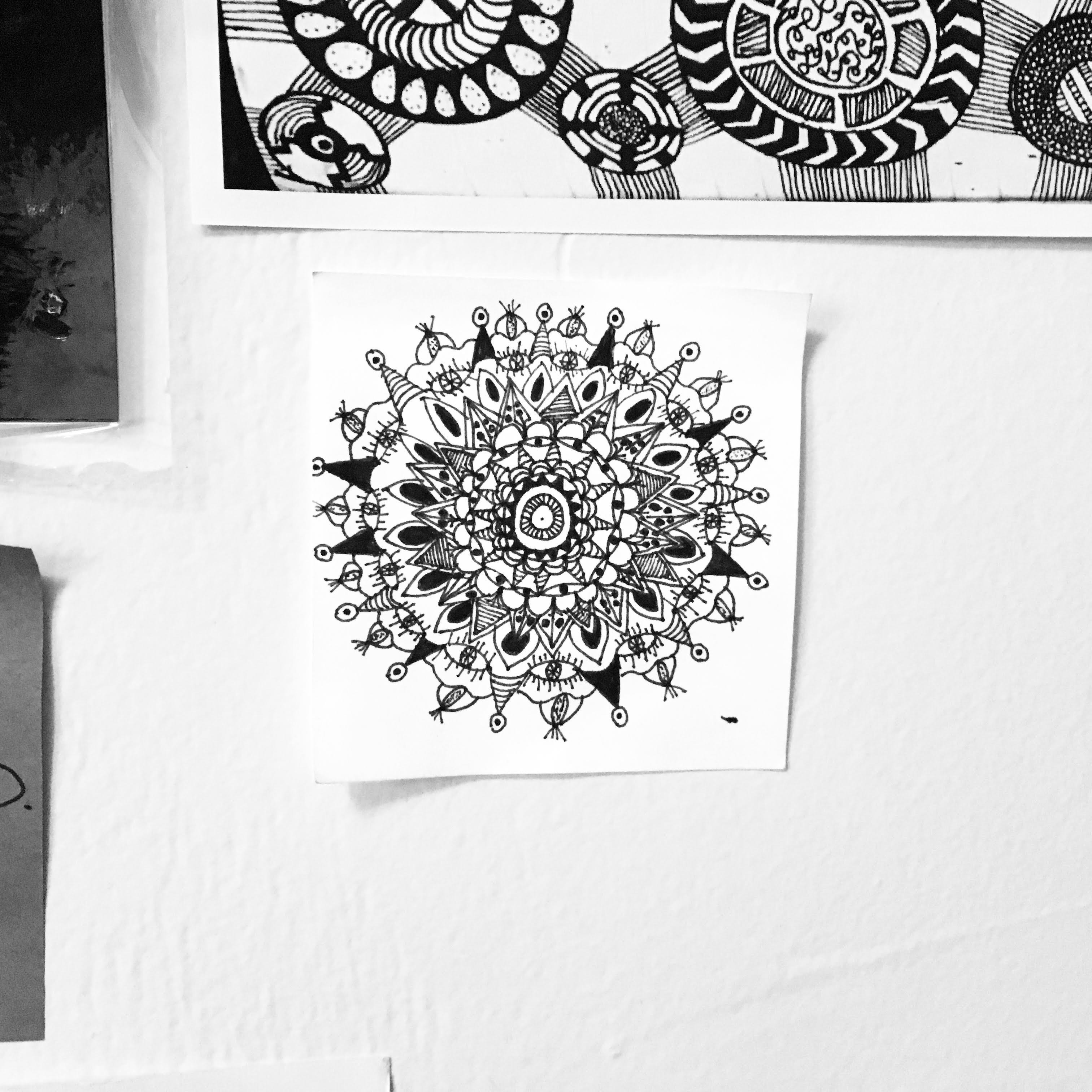 Quick post-it note mandala 🖌 | Scrolller