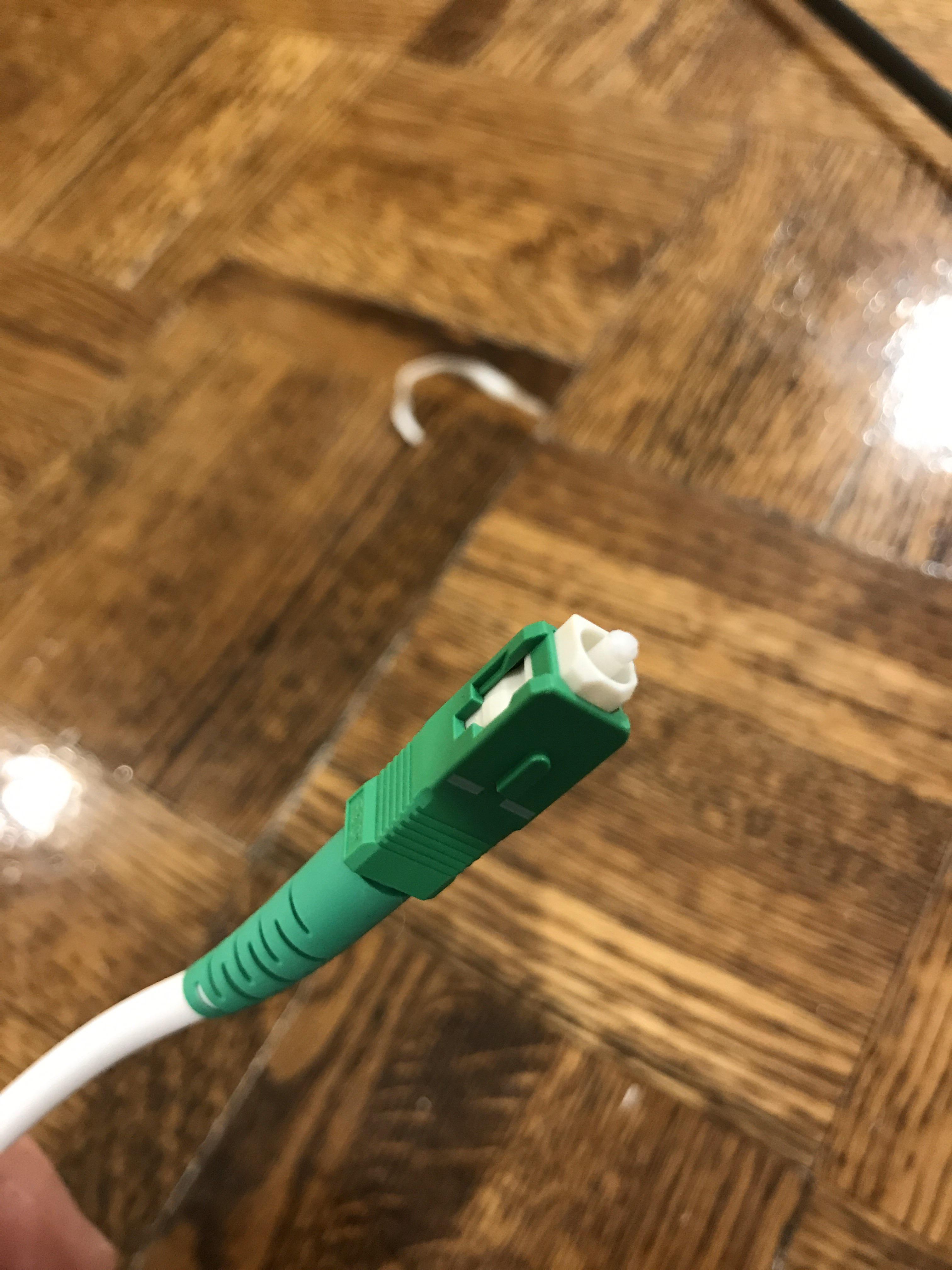 Quick question. What type of fiber cable is this, and wich keystone connector should I use for a ...