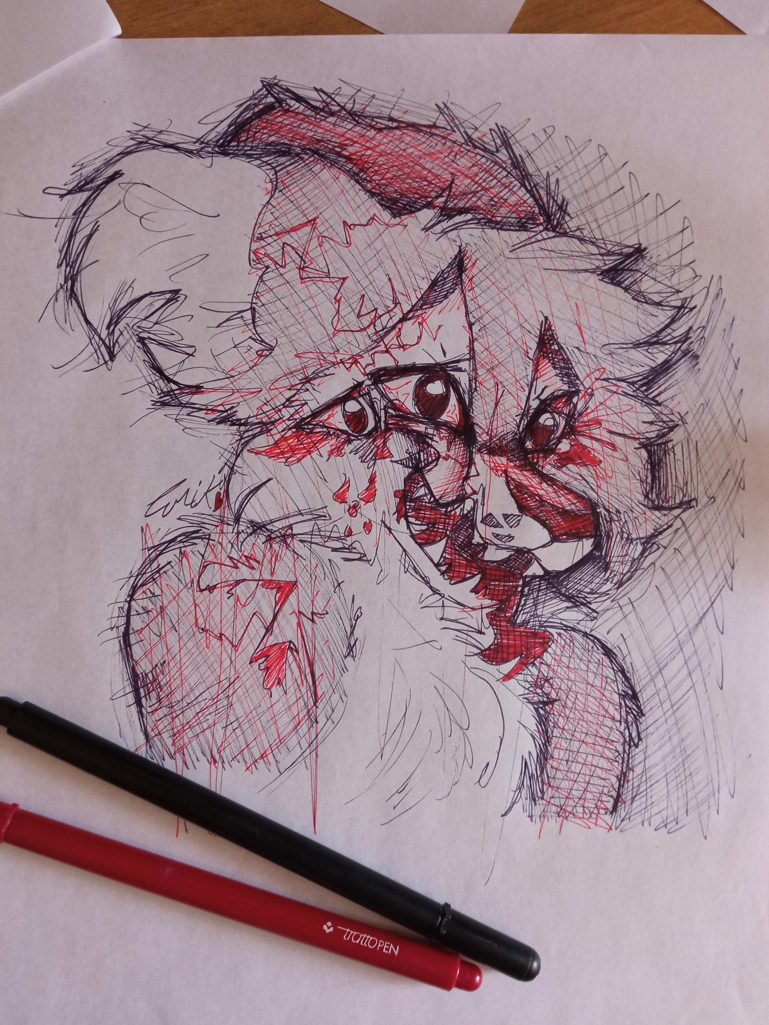 quick vent art. (blood warning) | Scrolller