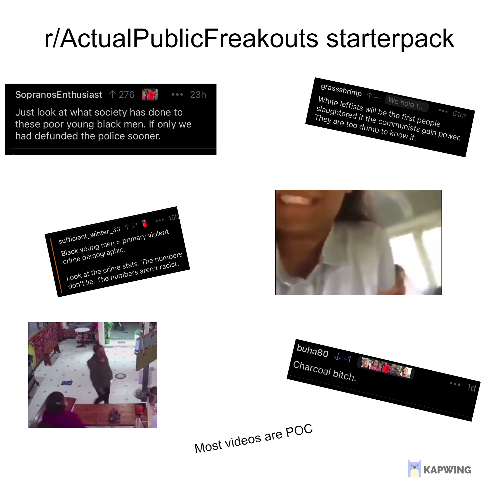 r/ActualPublicFreakouts starterpack | Scrolller