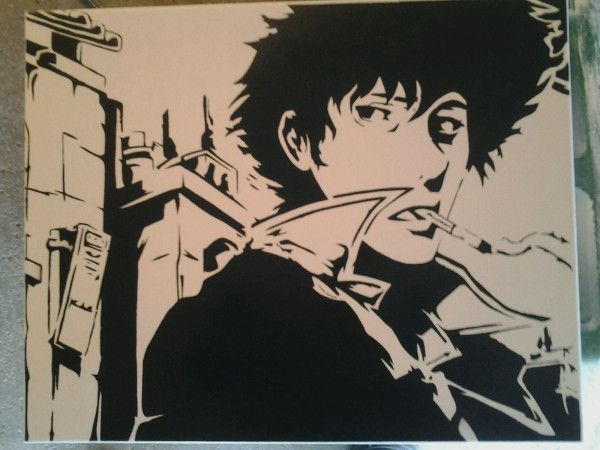 [R] Cowboy Bebop: 16x20 Canvas | Scrolller