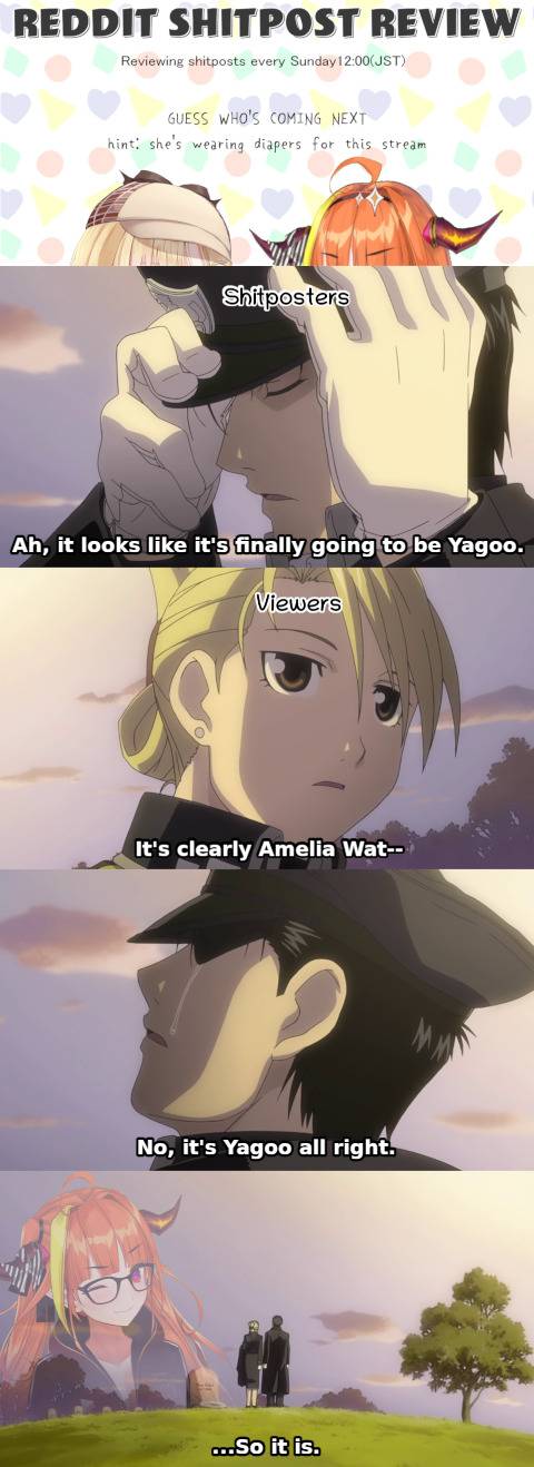 /r/hololive makes the same joke one last time | Scrolller