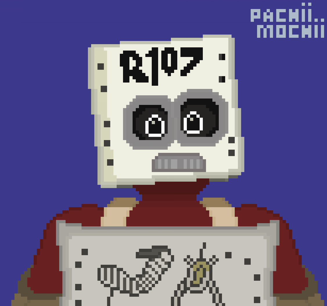 R-One-Oh-Seven Pixel Art (by me!) Commissioned piece for my friend ... R-One-Oh-Seven Pixel Art (by me!) Commissioned piece for my friend ...