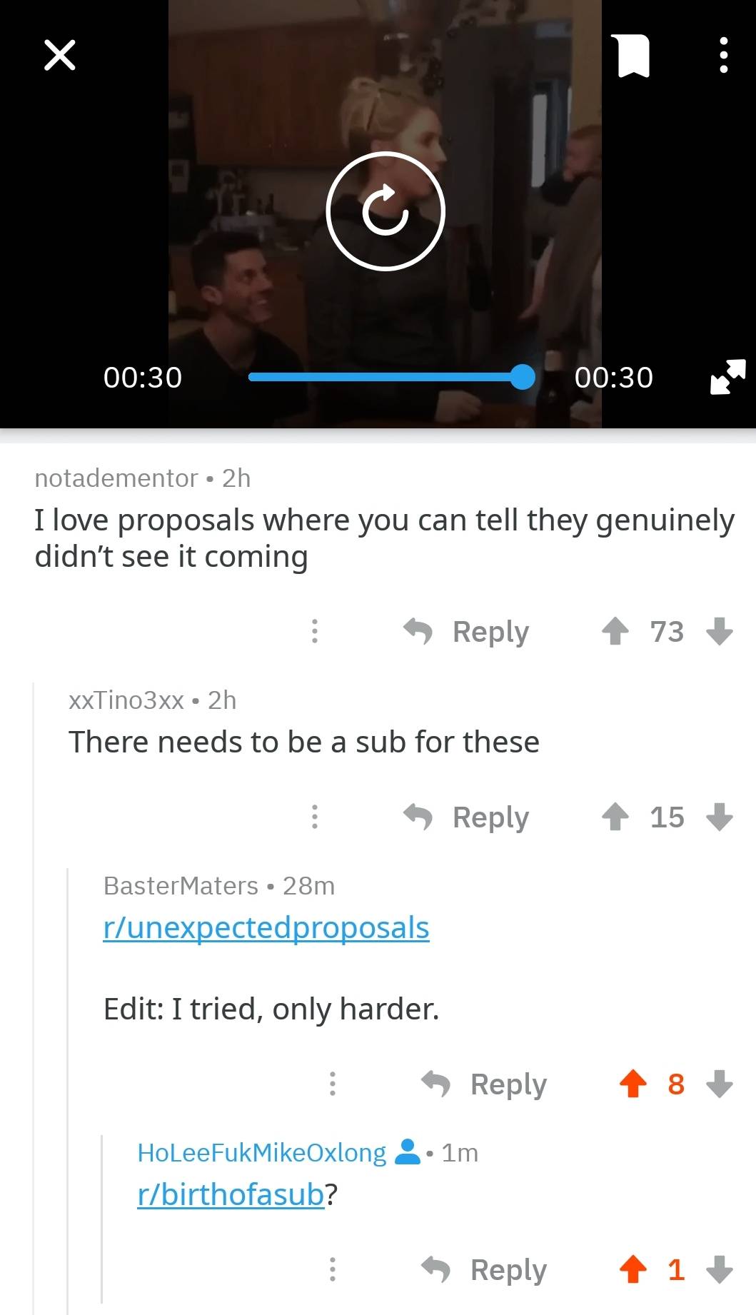 r/unexpectedproposals | Scrolller