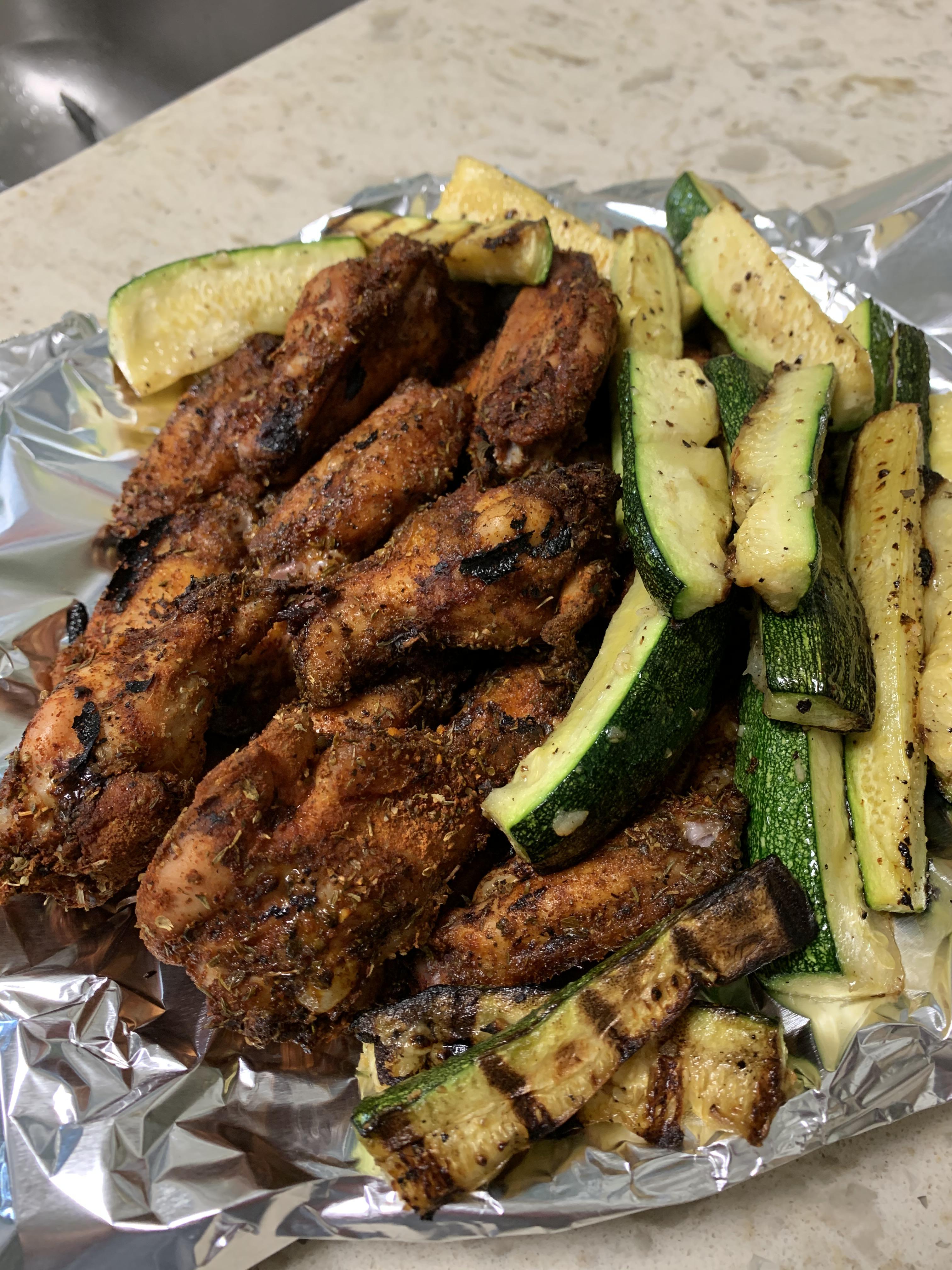 R2D1 Starting off right with chicken wings on the Traeger! | Scrolller