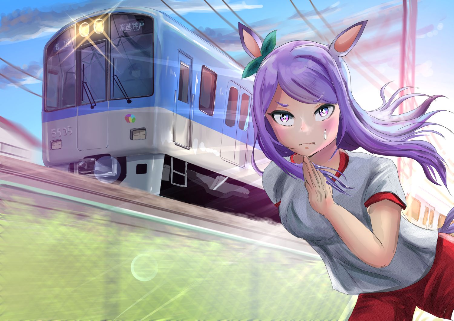 Racing a Train [Uma Musume Pretty Derby] | Scrolller