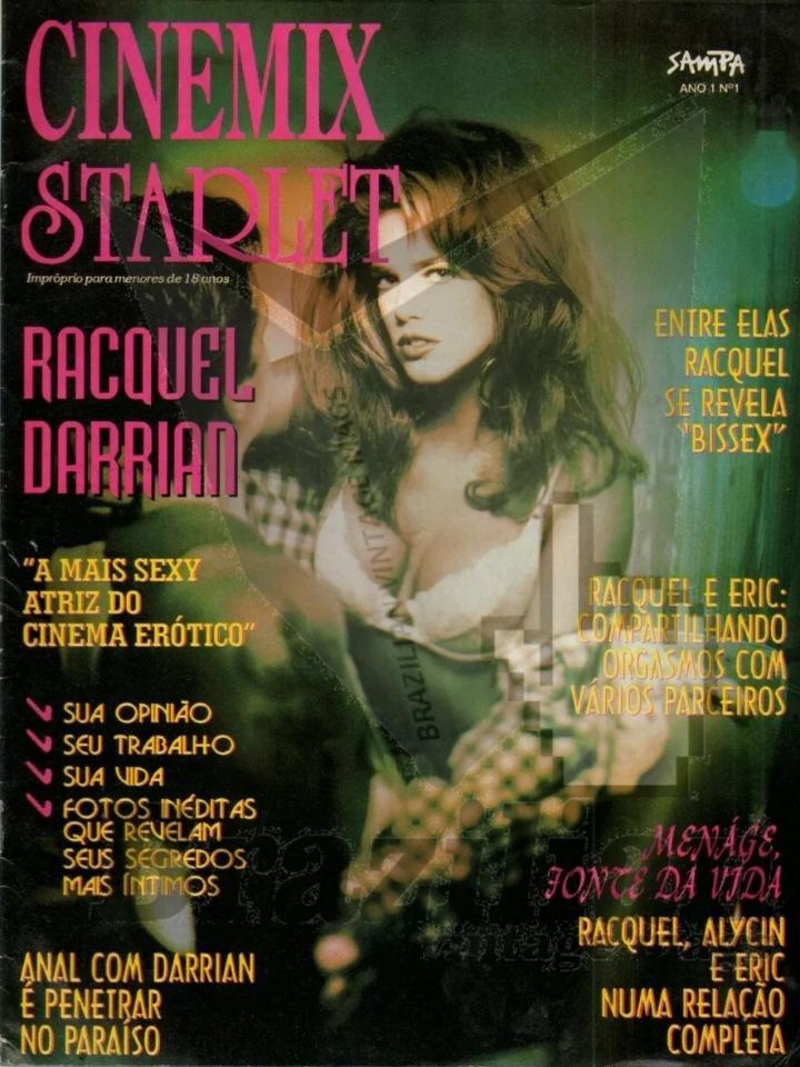 Racquel Darrian on the cover of Brazilian magazine, Cinemax Starlet | Scrolller