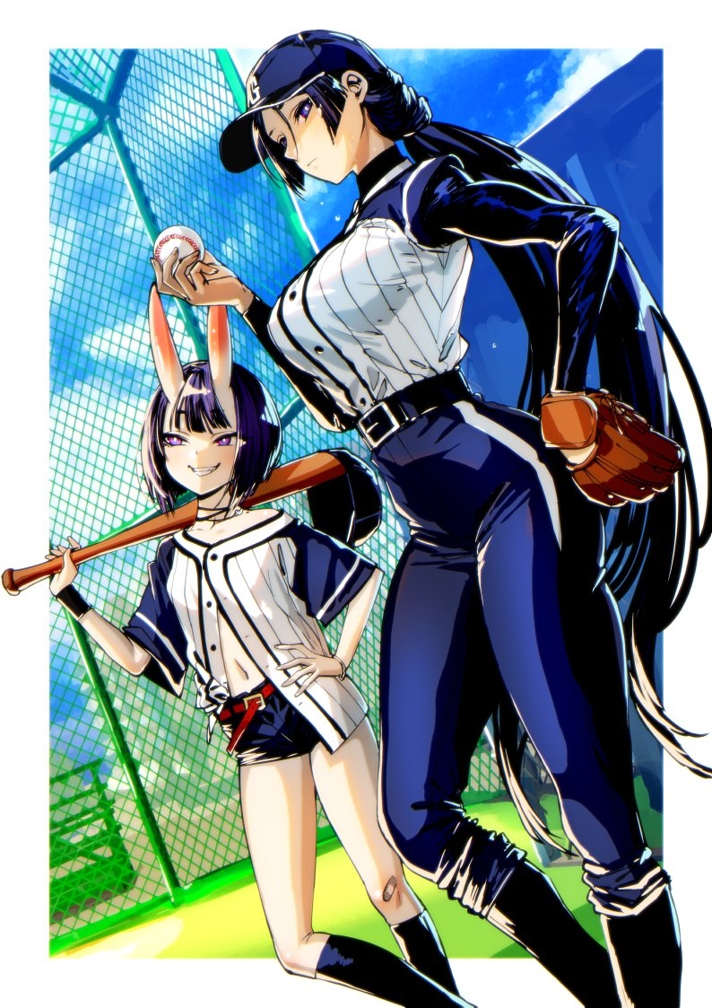 Raikou & Shuten playing Softball | Scrolller