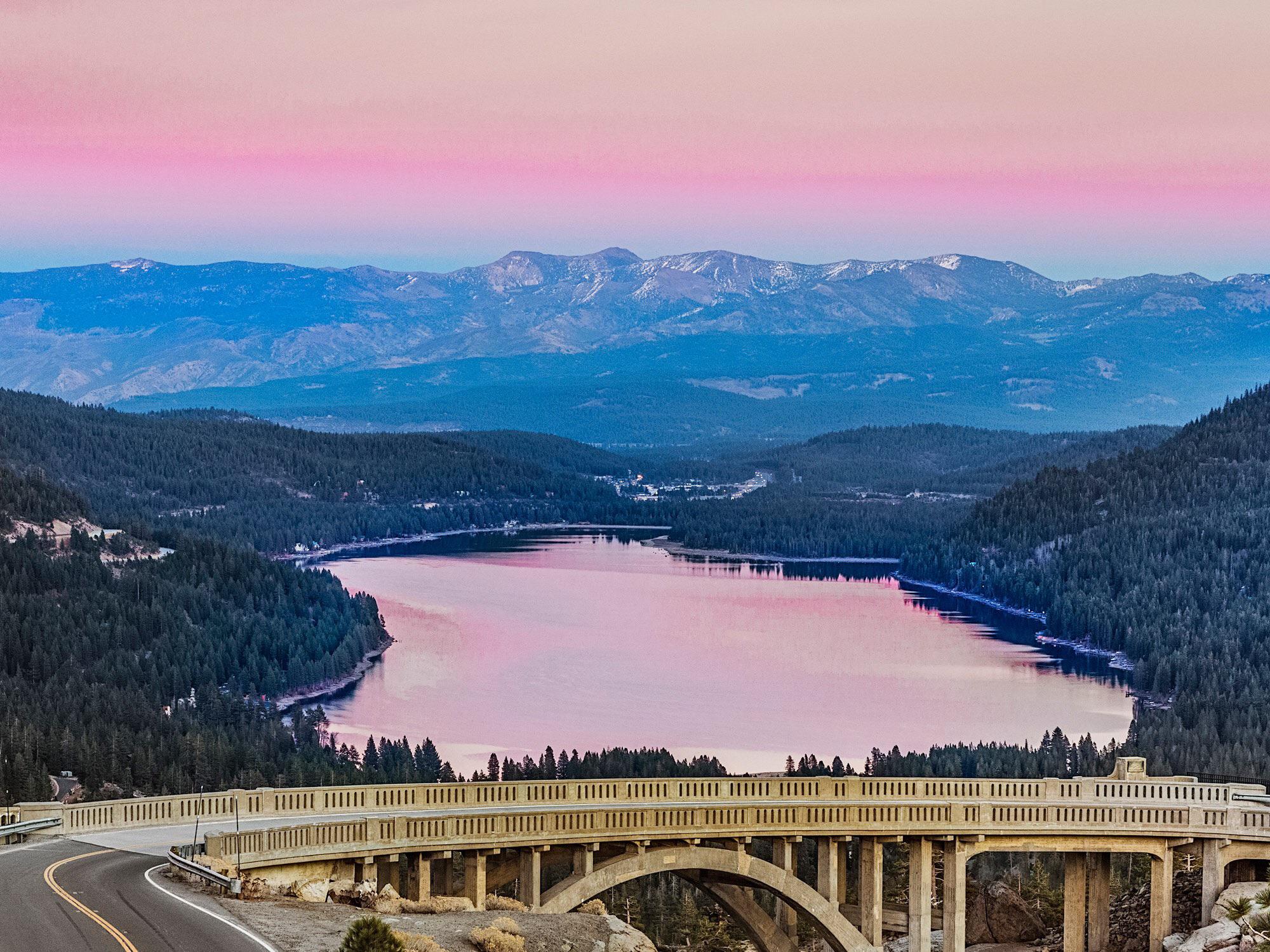 Rainbow Bridge over Donner Lake, California | Scrolller