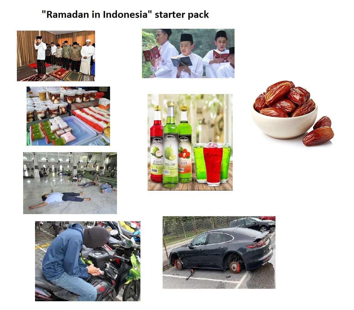 "Ramadan in Indonesia" starter pack | Scrolller