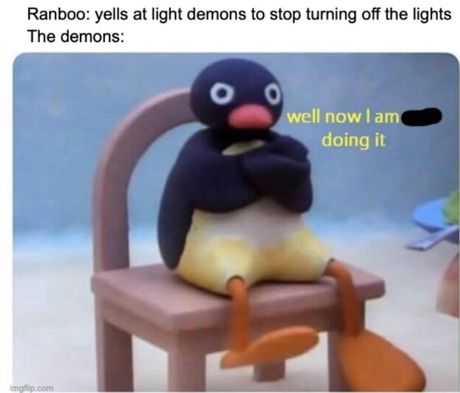 Ranboo should probably sort out his light problem. | Scrolller